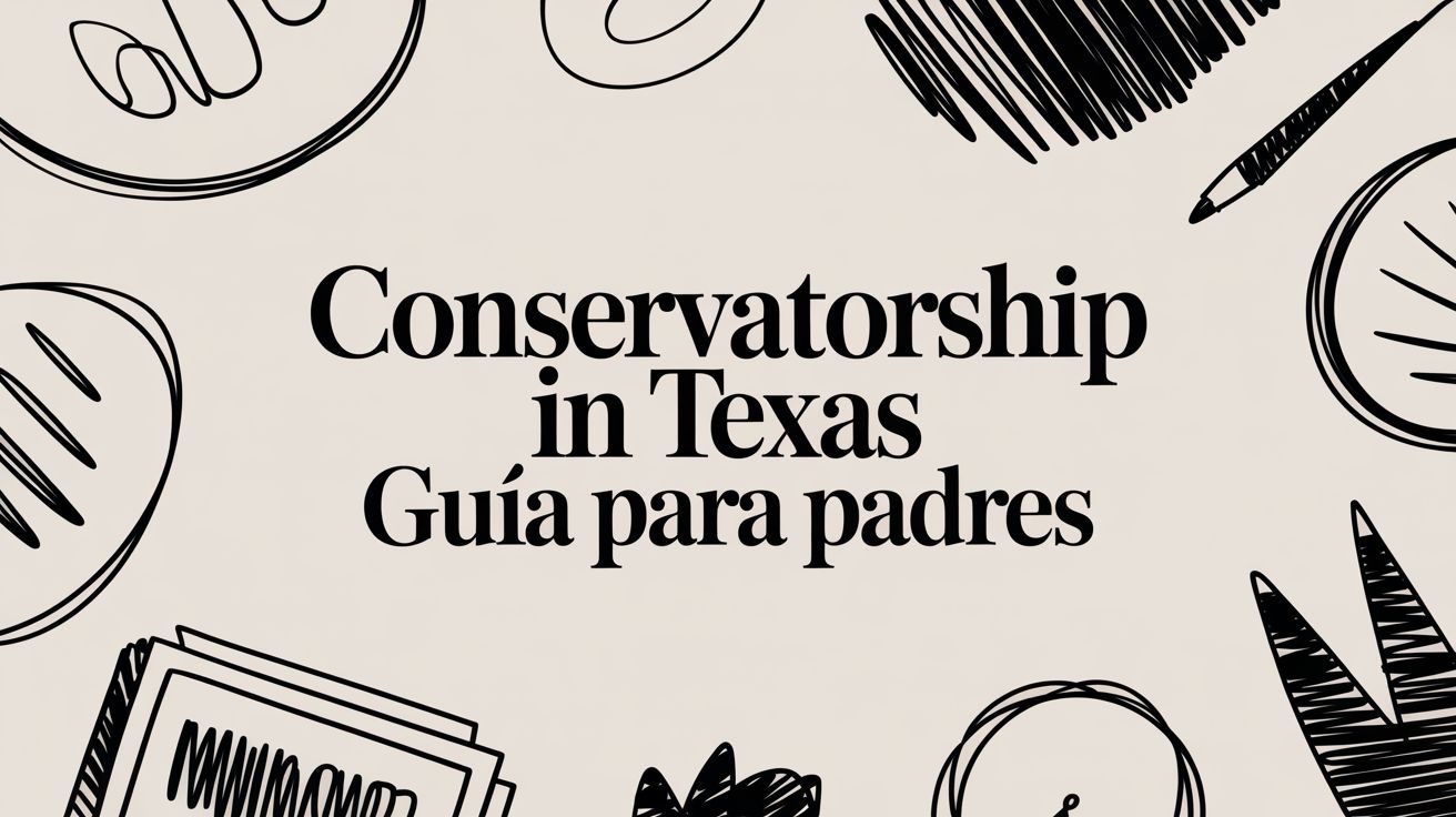 Guía de Conservatorship en Texas para Padres