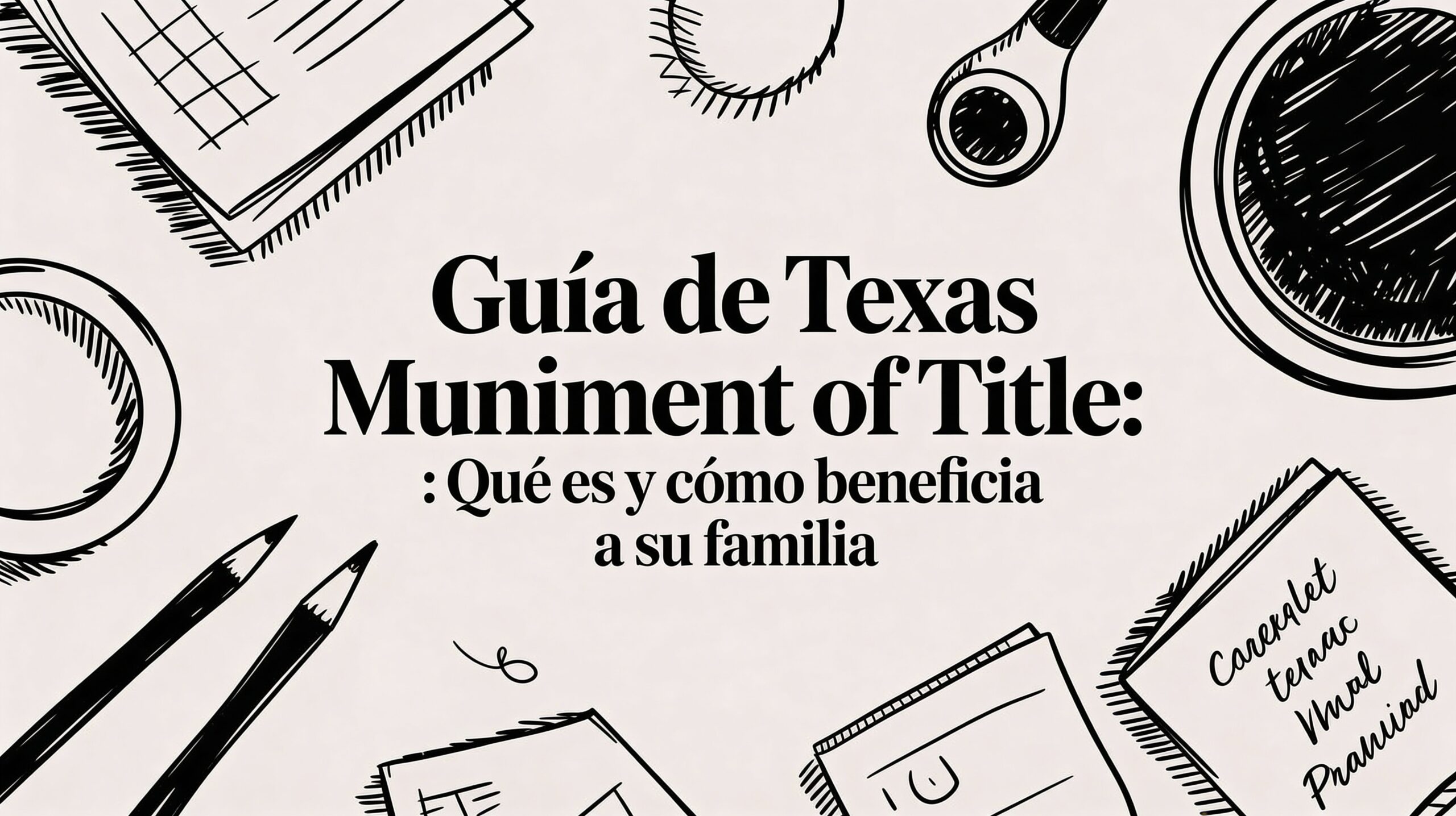 Guía del Muniment of Title en Texas: Qué Es y Cómo Beneficia a su Familia